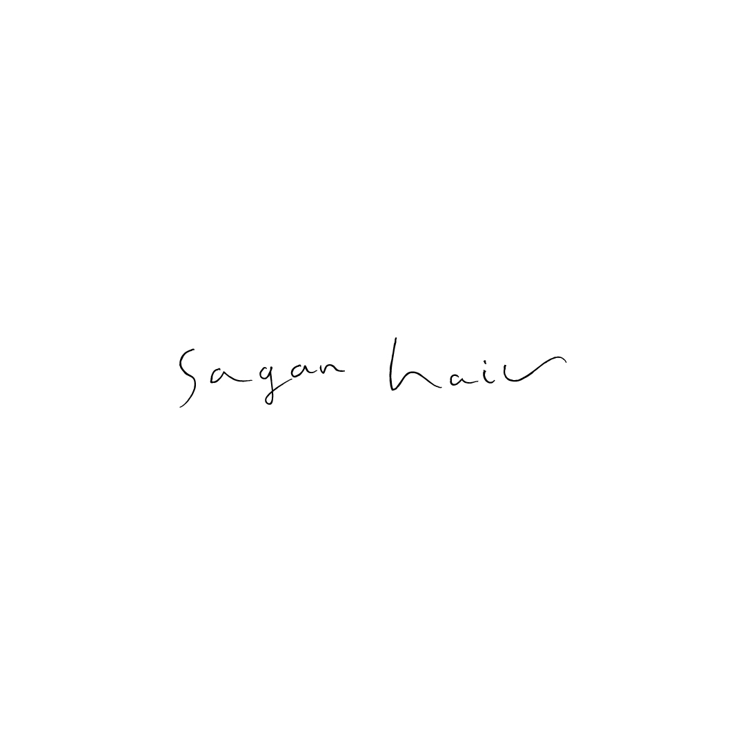 Sagan hair Logo | Graphic Design Spotlight